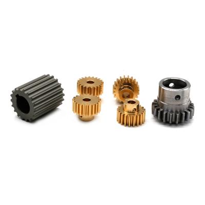 Cina OEM Precision Custom Made Gear CNC Machining Turning Parts Acciaio inossidabile alluminio ottone Bevel Pinion machining in vendita