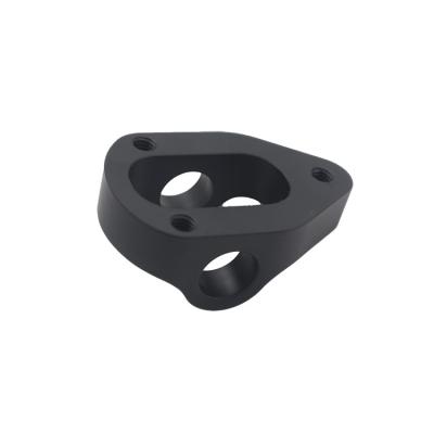 Cina Anodizzante Fresatura CNC nera Macchine di lavorazione personalizzate di ottone CNC parti girate in vendita