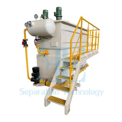 China Grease Wastewater Treatment DAF System 5.5kw Pump DAF Wastewater Treatment for sale