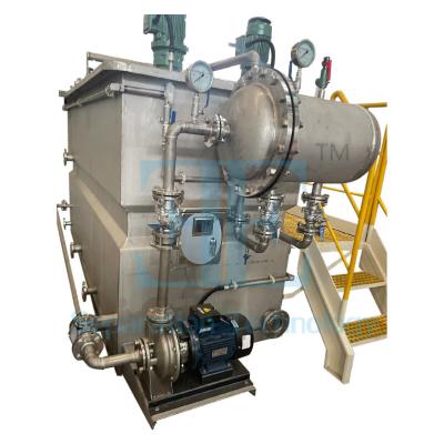 China Grease Wastewater Treatment DAF System 5.5kw Pump DAF Wastewater Treatment for sale