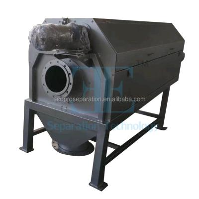 China DN150 Inlet Flange Drum Filter Screen SUS304 Rotary Drum Fine Screen for sale