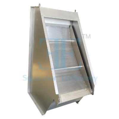 China Wastewater Pretreatment Static Screening Wedge Wire Static Screener for sale