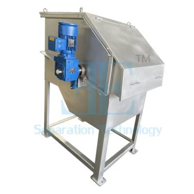 Cina Rimozione TSS schermo a tamburo rotativo alimentato esternamente Acque reflue 100L/ora in vendita