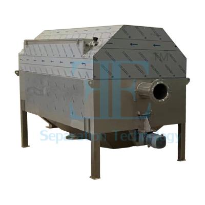 China Rotary Drum Screen interne DN350 Outlet Flange en 85L/Uur Productiviteit voor industriële toepassingen for sale