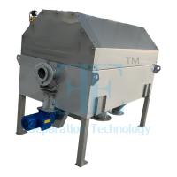 China DN150 Inlet Flange drum rotary Screen for Industrial Rectangular Version for sale