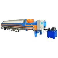 China Manual Sludge Dewatering Filter Press 2m2 220V-415V for sale
