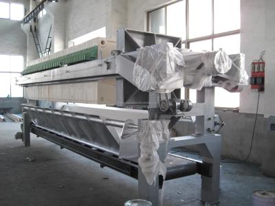 중국 수동 슬러지 탈수 필터 프레스 2m2 220V-415V 판매용