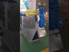 Dried Sludge Screw Press 24kg/H-40kg/H Dewatering Screw Press Machine