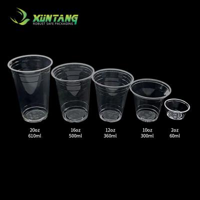 Cina Supporto ed ufficio di concessione concimabili eliminabili del chiosco dei negozi del caffè delle tazze 16oz di PLA in vendita