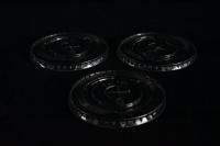 China Transparent 98mm Compostable Cup Lids Takeaway for sale