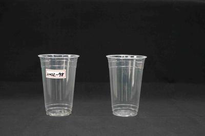 Cina chiare tazze eliminabili biodegradabili 600ml di 20oz 98mm in vendita