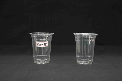 Cina tazze di plastica rispettose dell'ambiente Greenware di 16oz 98mm in vendita