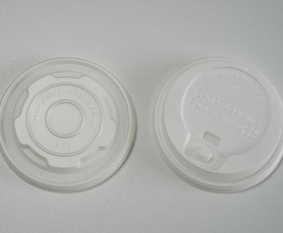 Cina Negozio freddo biodegradabile della bevanda dei coperchi 90mm della tazza di caffè CPLA in vendita