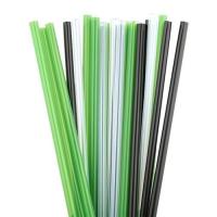 China Customized Biodegradable PLA Bendy Straws For Cafe Shop for sale