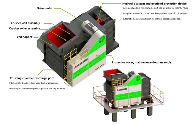 High strength standard cone crusher structural diagram for primary gyratory crushing in mines and quarries