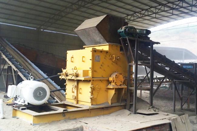 PCX Series High-Efficiency Adjustable Fine Crusher in industrial setting