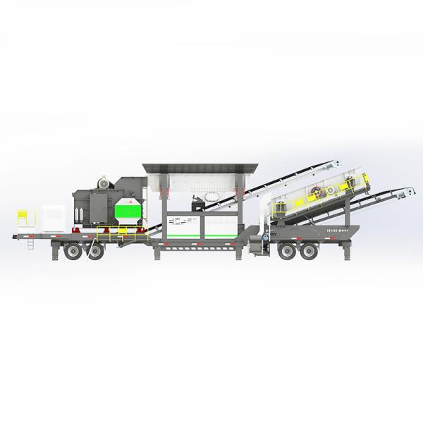 Quality 30-250t/H Coarse Mining Crusher Machine 15kw For Fine Crushing for sale