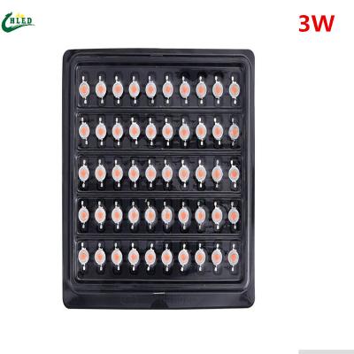 China 3W full spectrum 400-840nm led grow chip !Plant growth lightprogrammable led aquarium ligh for sale
