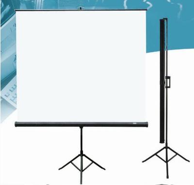 China Cynthia Portable Tripod Stand Outdoor Indoor Tripod Projection Screen For Business/Cinema for sale