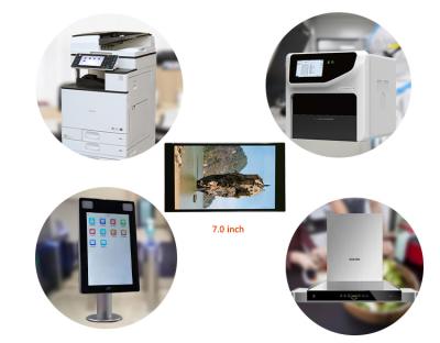 China 7 van de Interfacetft lcd van het duim800x480 16/18/24 Beetje RGB Lcd van de de Vertoningsmodule Scherm 40 Speld Te koop