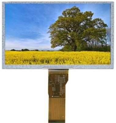 Cina interfaccia capacitiva dello schermo attivabile al tatto LVDS di TFT TFT LCD del touch screen a 10,1 pollici di 1024x600 in vendita