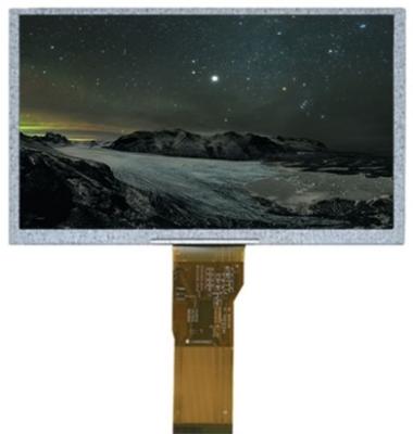 Cina Risoluzione del touch screen 800x480 di TFT LCD di alta luminosità a 7 pollici con l'interfaccia di RGB in vendita