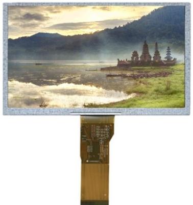 Cina 24 luminosità a 5 pollici resistenti pungenti 800*480 di Minitor del pannello di tocco di RGB alte in vendita
