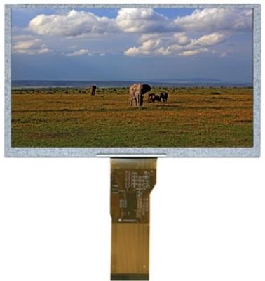 Cina il touch screen TFT LCD a 5 pollici di 800x480 TFT LCD visualizza ST7262 16/18/24 il RGB pungente IPS in vendita