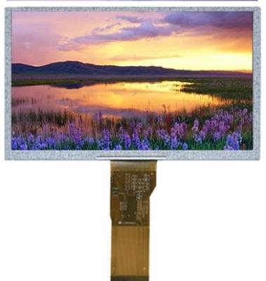 China High Contrast IPS TFT LCD Display 5 Inch 800x480 16/18/24 Bit RGB for sale