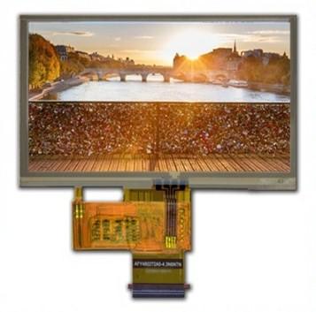 China ST7262 LVDS Interface Display 5 Inch TFT LCD Display LVDS Capacitive Touch Panel for sale