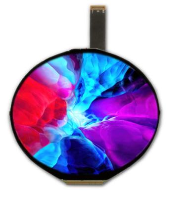 China 1.3 Inch 240*240 IPS Round TFT LCD Display For Round 6 Clock for sale