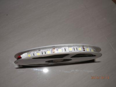 China Flexible 5050 SMD LED STRIP 4000K - 6000K 60 Leds 14.4W Pure White Color For Decoration for sale