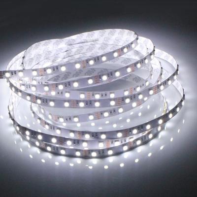 China DC12V - 24V 60 leds 4.8W SMD3528 LED Strip 4000K - 5000K Day White , Flexible Led Strip Light for sale