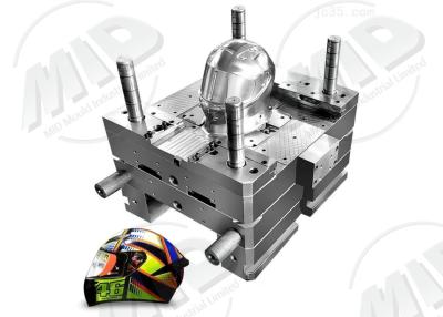 중국 맞춤형 오토바이 헬멧 사출 금형 300000 샷 수명 P20 강 판매용