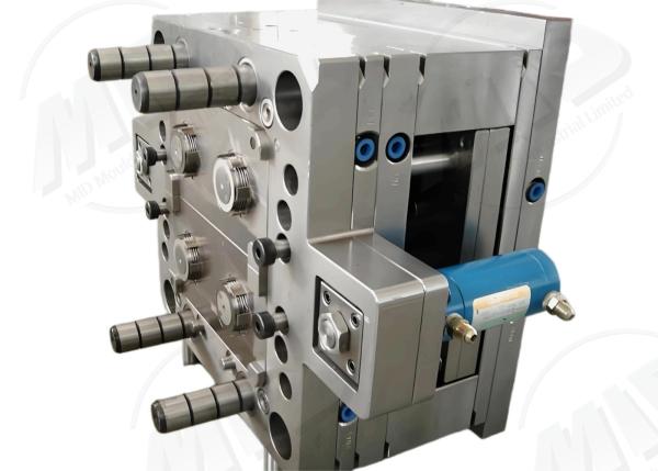 Quality Custom Unscrewing Injection Molds for Threaded Parts 1 to 4 Cavities for sale