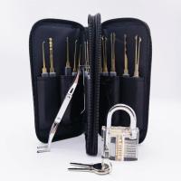Quality 24PC Locksmith Supplies Stainless Steel Lock Pick Up Set for Convenient Lock for sale