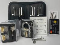China Lock Pick Sets 24PC Hook Lockpick 20pcs House Lock Set for Picking Practice for sale