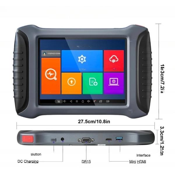 Quality X100 PAD3 Pro KC100 Complete Configuration English Version with -30C-60C for sale