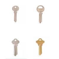 Quality Custom Zinc Alloy Brass Door Key with OEM Support and Customized Logo for sale