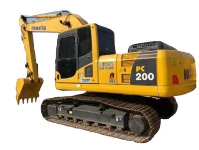 Cina Alta economia utilizzata Komatsu PC200-8 escavatore 19.9T con sistema CLSS in vendita
