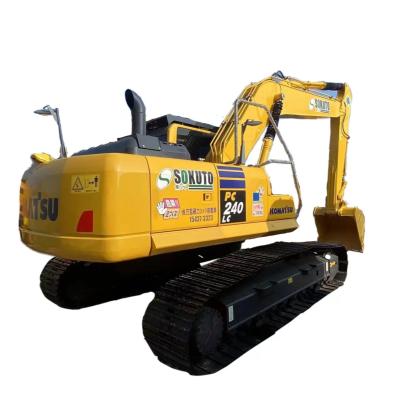 China Gebruikte Komatsu PC240LC graafmachine, 9982 mm maximale graafhoogte, 6917 mm diepte for sale