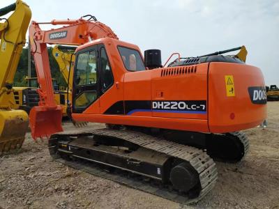 China 110KW Excavadora Usada Doosan Excavadora Doosan 220 Con 0.93m3 Cubo for sale
