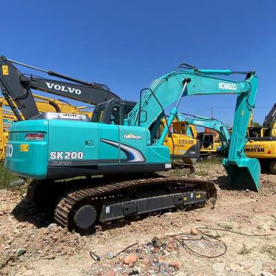 China SK200 - 8 Kobelco-graafmachine Gebruikte kruipmachine Hydraulische graafmachine 20 ton 20800 kg Te koop