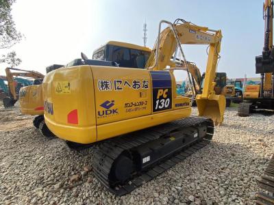 Cina Komatsu PC130 Escavatore idraulico a trascinatore Escavatore di seconda mano 13T 0,54m3 secchio in vendita