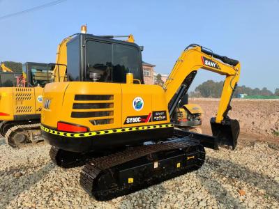 Китай Купить подержанный экскаватор Sany от Sany 60c Pro Compact Crawler Digger Machine продается
