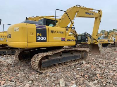 Cina Macchine di scavo idrauliche di seconda mano per le miniere Komatsu PC200-7 Komatsu 200 in vendita