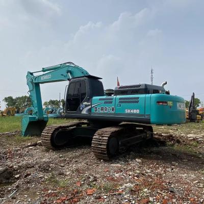 Cina Potente escavatore Kobelco SK480 con basse emissioni di scarico e basso consumo di carburante in vendita