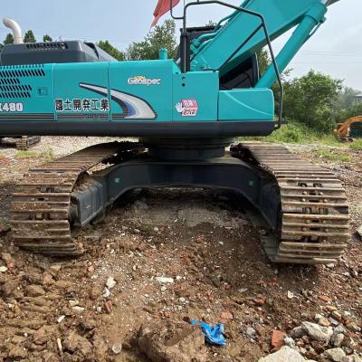 Cina Potente escavatore Kobelco SK480 con basse emissioni di scarico e basso consumo di carburante in vendita