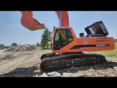 Excavateur hydraulique de Doosan de 41200 kg Excavateur d'équipement de construction de 42 tonnes utilisé
