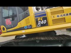 사용 된 KOMATSU 수압 크롤러 발굴기 PC240 24 톤 사용 된 크롤러 발굴기